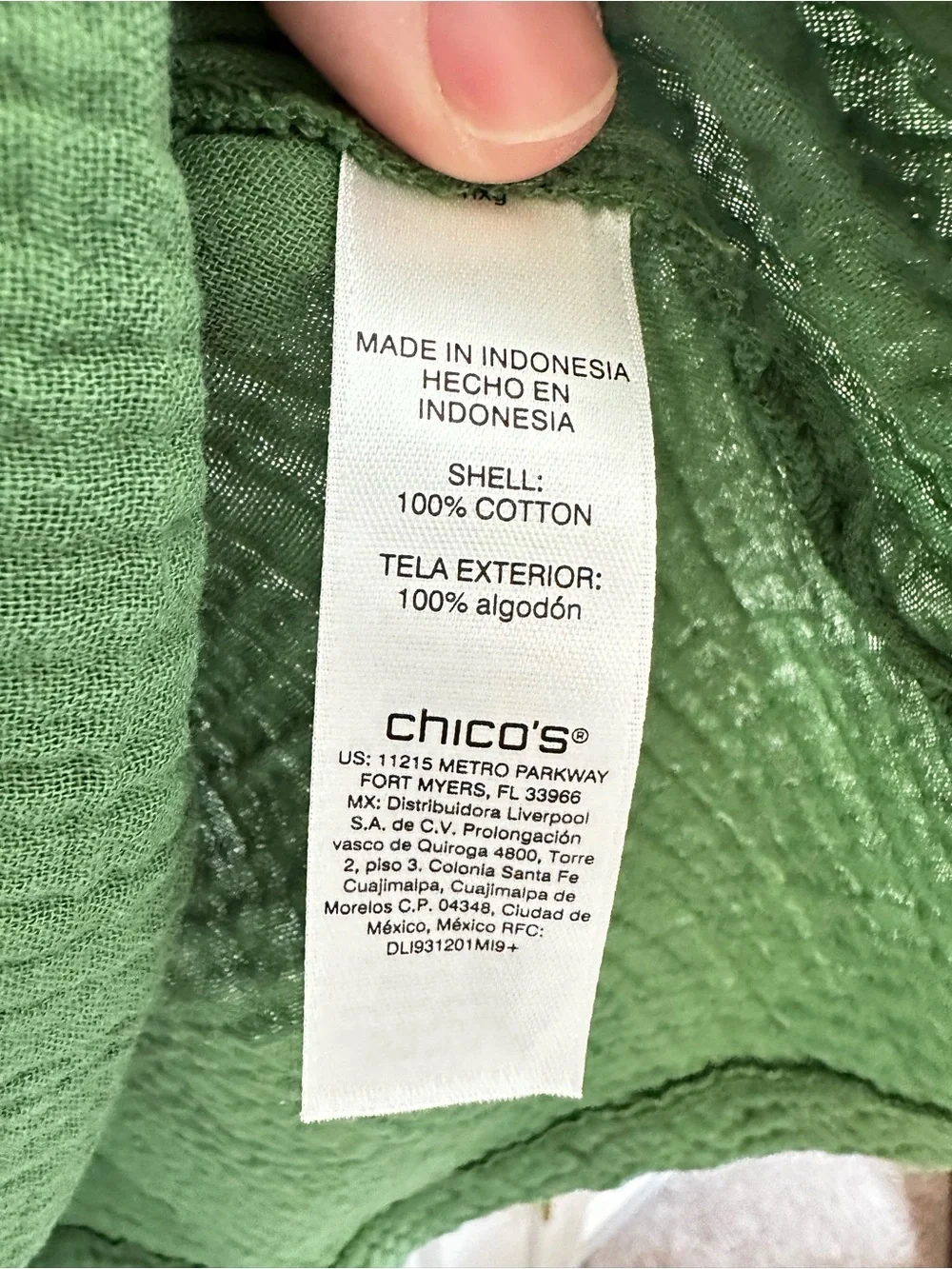 Chico's | Dresses | Chicos Green Shortsleeve Gauze Henley Midi Dress ...